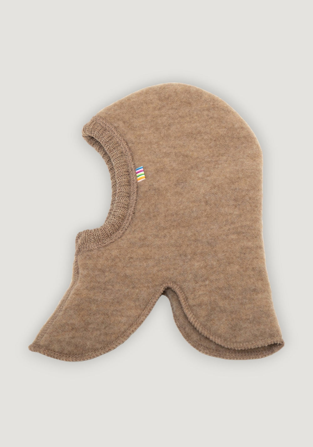 Cagulă dublată fleece din lână merinos - Dark Grey | HipHip