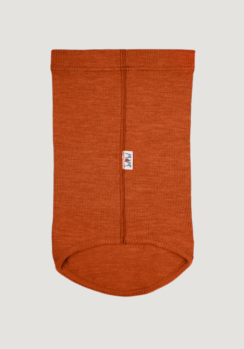 Fular circular adulți din lână merinos - Rich Amber | HipHip