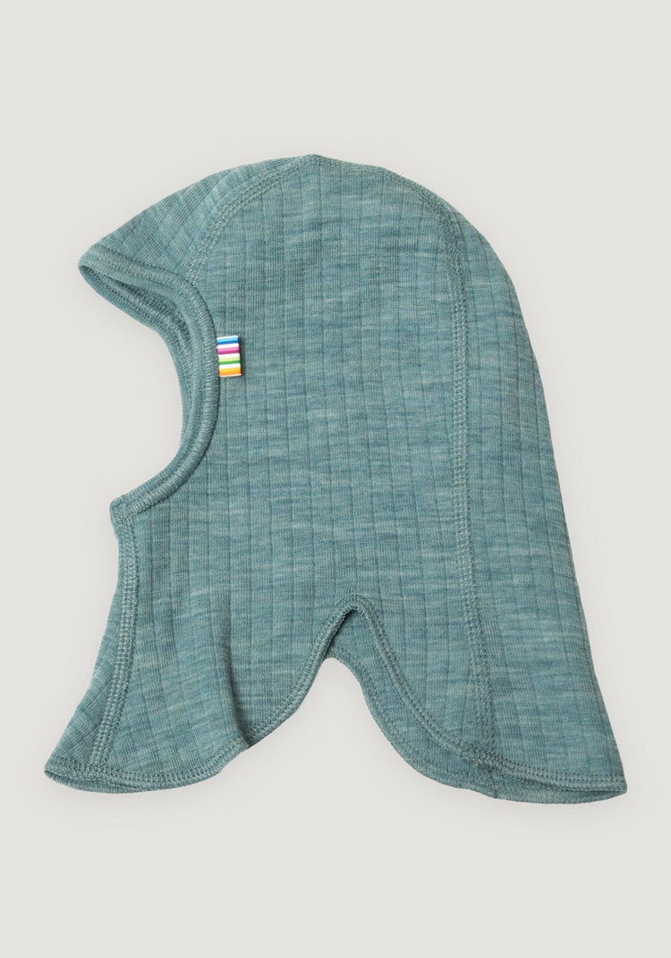 Cagulă dublată din lână merinos - Basic Sesame Melange | HipHip